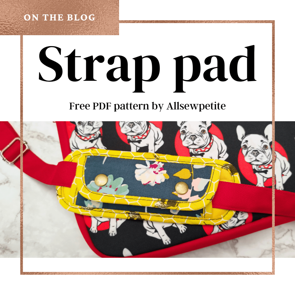 Bag Essentials: Crafting a Comfy Fabric Strap Pad with Free PDF Pattern ...