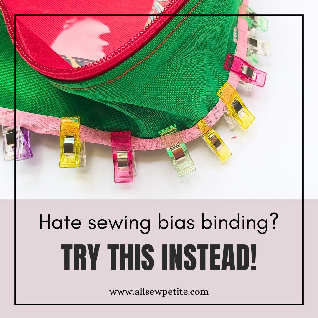 Say Goodbye to Bias Binding: Try This Easy Alternative Bag Construction ...
